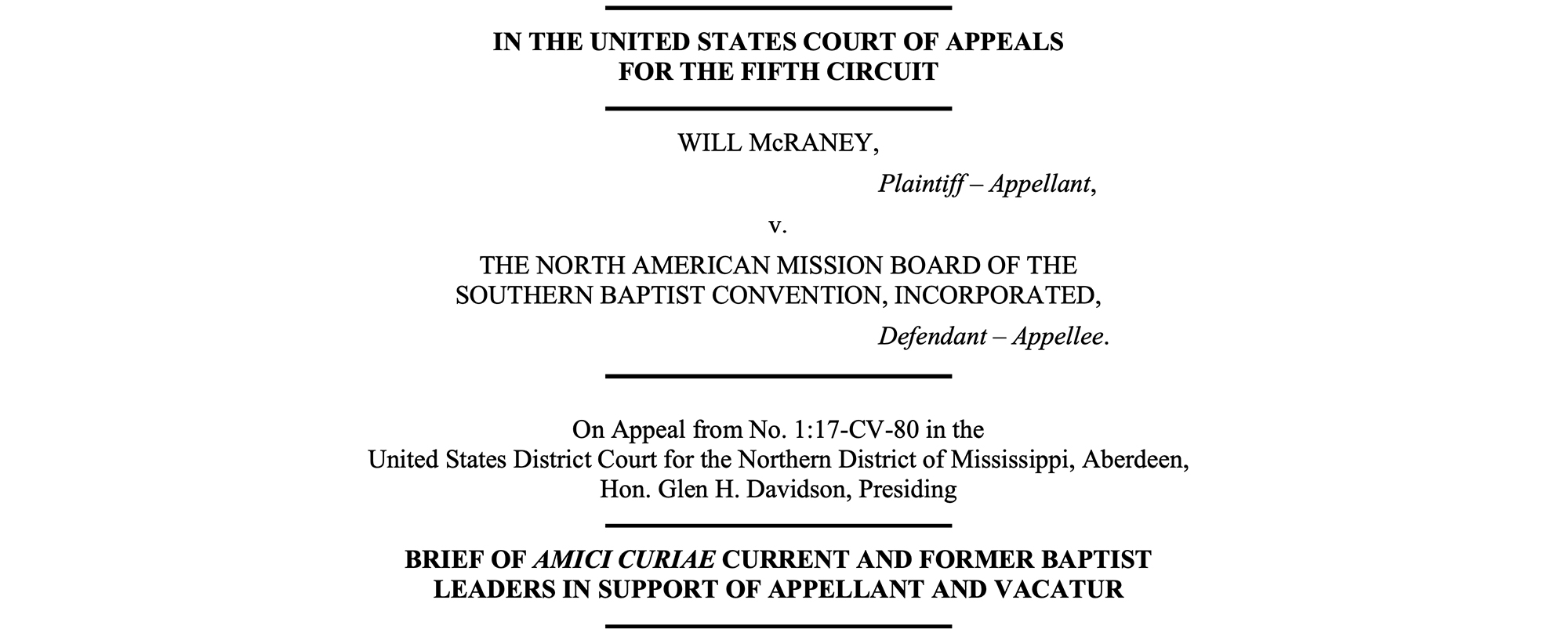 Morris Chapman joins 60 signers of court brief arguing against Kevin ...