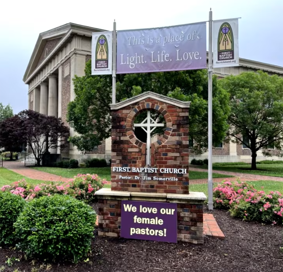 This is what support looks like: The First Baptist Richmond story ...