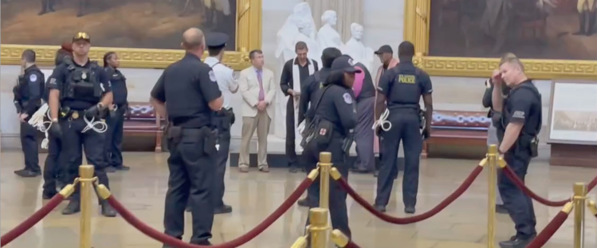 William Barber arrested for praying in Capitol Rotunda – Baptist News ...
